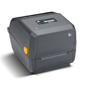 zebra zd421 thermal transfer desktop printer 203 dpi print width 4-inch usb ethernet zd4a042-301e00ez