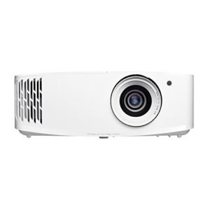 optoma uhd38x bright, true 4k uhd gaming projector | 4000 lumens | 4.2ms response time at 1080p with enhanced gaming mode | lowest input lag on 4k projector | 240hz refresh rate | hdr10 & hlg