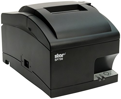 Star Micronics SP742ME Ethernet (LAN) Impact Receipt Printer with Auto-cutter and Internal Power Supply - Gray