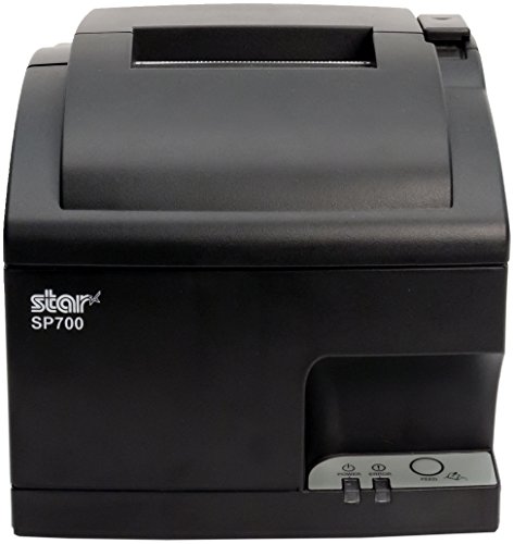 Star Micronics SP742ME Ethernet (LAN) Impact Receipt Printer with Auto-cutter and Internal Power Supply - Gray