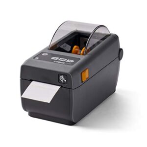 zebra zd410 direct thermal desktop printer print width of 2 in usb ethernet connectivity zd41022-d01e00ez