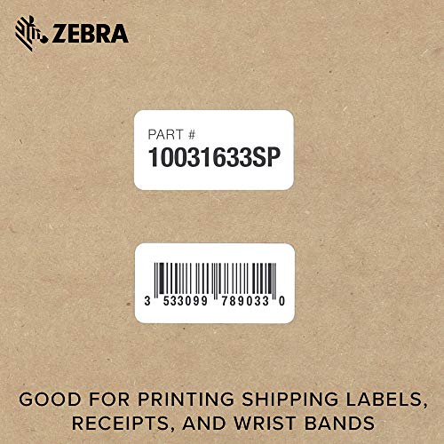 ZEBRA ZD410 Direct Thermal Desktop Printer Print Width of 2 in USB Ethernet Connectivity ZD41022-D01E00EZ