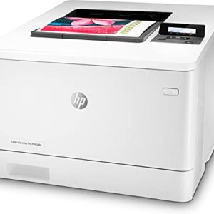 HP Color LaserJet Pro M454dn Printer, Double-Sided Printing & Built-in Ethernet (W1Y44A) White