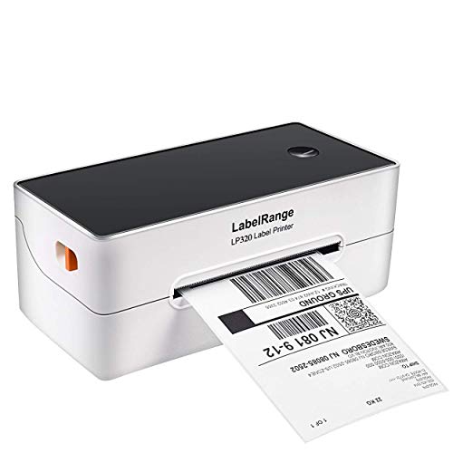 LabelRange LP320 Label Printer – High Speed 4x6 Shipping Label Printer, Windows, Mac, Linux and Chrome OS Compatible, Direct Thermal Printer Supports Shipping, Barcode, Household Labels and More