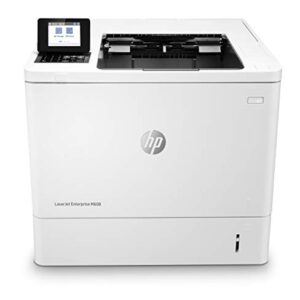 HP LaserJet Enterprise M608n Monochrome Printer with built-in Ethernet (K0Q17A), Light Gray