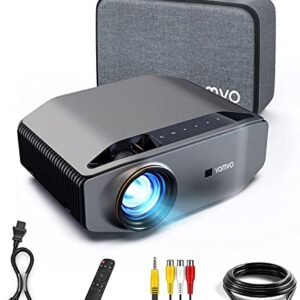 Portable Projector for Outdoor Movies, vamvo L6200 Home Theater Movie Projector, Supported 1080P Full HD Video Projector Compatible with Fire TV Stick, PS4, HDMI, VGA, AV and USB