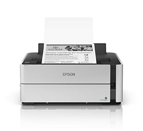 Epson EcoTank ET-M1170 Wireless Monochrome Supertank Printer with Ethernet PLUS 2 Years of Unlimited Ink*