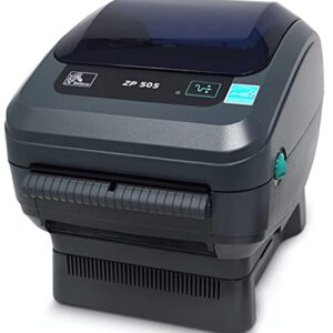 Zebra ZP505 / Zebra ZP 505 Label Direct Thermal Bar Code Zebra Label Printer ZP505 | USB, Serial, and Parallel Connectivity 203 DPI Resolution | Includes JetSet Label Software