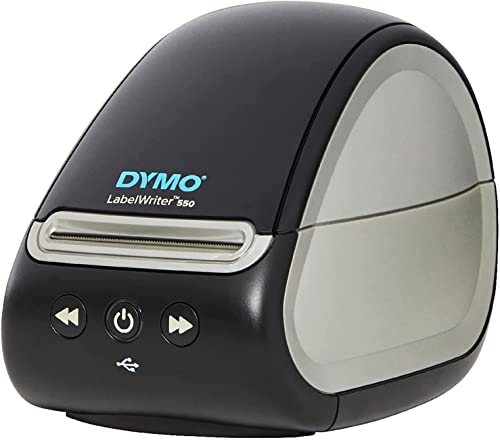 DYMO LabelWriter 550 USB Label Printer - Direct Thermal Printing, USB Wired Connectivity, Prints up to 62 Labels Per Minute, Automatic Label Recognition