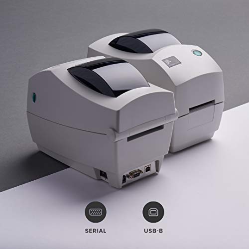 ZEBRA TLP2824 Plus Thermal Transfer Desktop Printer Print Width of 2 in Serial and USB Port Connectivity 282P-101110-000