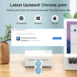 Jiose Thermal Label Printer - 4x6 Label Printer for Small Business Shipping Packages - One-Click Printing on Windows Mac Chrome Systems,Support USPS Shopify Ebay etc