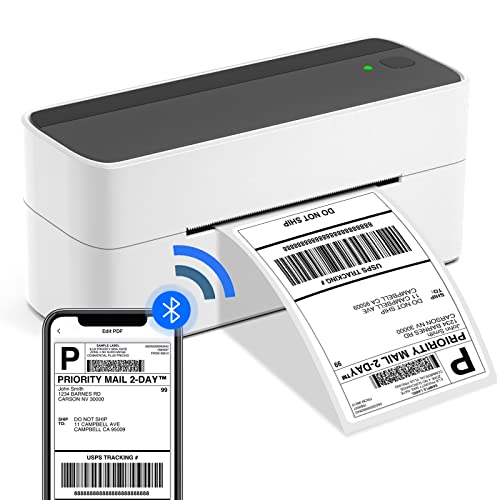 Phomemo Bluetooth Thermal Label Printer, Wireless Shipping Label Printer, Compatible with iPhone&Android&Mac and Windows, Widely Used for Amazon, Ebay, Shopify, Etsy, UPS, USPS, FedEx, DHL