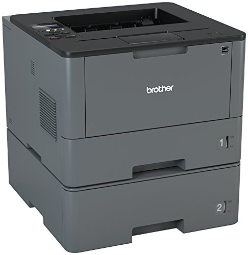 Brother Monochrome Laser Printer, HL-L5200DWT, Duplex Printing, Wireless Networking, Dual Paper Trays, Mobile Printing, Amazon Dash Replenishment Ready