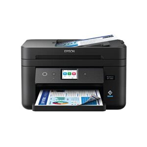 epson workforce wf-2960 wireless all-in-one printer with scan, copy, fax, auto document feeder, automatic 2-sided printing, 2.4″ touchscreen display, 150-sheet paper tray and ethernet