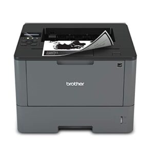 brother monochrome laser printer, hl-l5200dw, wireless networking, mobile printing, duplex printing, amazon dash replenishment ready