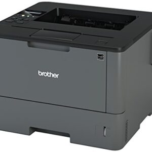 Brother Monochrome Laser Printer, HL-L5200DW, Wireless Networking, Mobile Printing, Duplex Printing, Amazon Dash Replenishment Ready