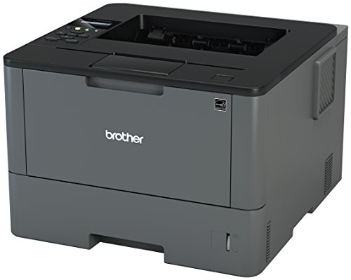 Brother Monochrome Laser Printer, HL-L5200DW, Wireless Networking, Mobile Printing, Duplex Printing, Amazon Dash Replenishment Ready