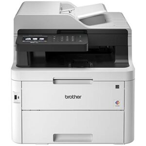 brother mfc-l3750cdw digital color all-in-one printer, laser printer quality, wireless /duplex printing, amazon dash replenishment ready