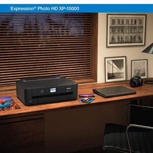 Epson Expression Photo HD XP-15000 Wireless Color Wide-Format Printer, Amazon Dash Replenishment Ready