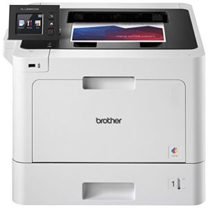 brother business color laser printer, hl-l8360cdw, wireless networking, automatic duplex printing, mobile printing, cloud printing, amazon dash replenishment ready,white