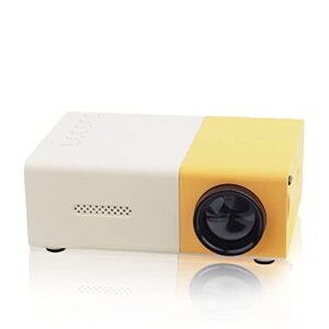 mini projector, 1500 lumens portable video projector led support hd 1080p hdmi usb vga av sd cinema projector compatible with iphone ipad smartphone tv xbox pc.(us plug)