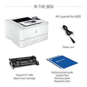 HP LaserJet Pro 4001dn Black & White Printer