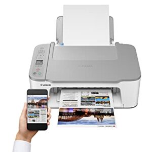 Canon PIXMA TS3520 Compact Wireless All-in-One Printer, White