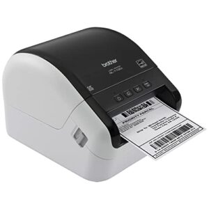 Brother QL-1100C Wide Format, Postage and Barcode Professional Thermal Label Printer, Black