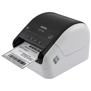 Brother QL-1100C Wide Format, Postage and Barcode Professional Thermal Label Printer, Black