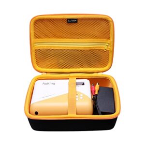 LTGEM EVA Hard Case for AuKing 2022 Upgraded 1080P Supported Outdoor Projector & ARTSEA 1080P Supported 4500L Portable Projector - Travel Protective Carrying Storage Bag