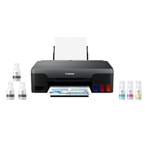 canon pixma g1220 single function megatank inkjet printer, print only, black, (4469c002)