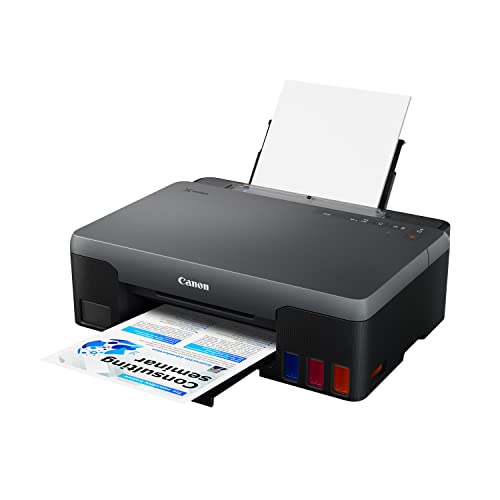 Canon PIXMA G1220 Single Function MegaTank Inkjet Printer, Print Only, Black, (4469C002)