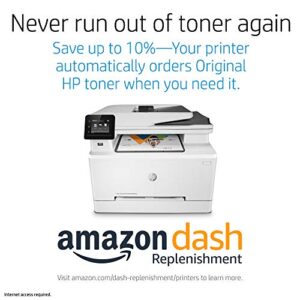 HP LaserJet Pro M281fdw All-in-One Wireless Color Laser Printer, Works with Alexa (T6B82A)