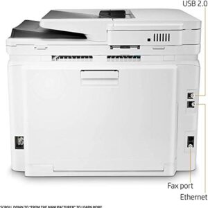 HP LaserJet Pro M281fdw All-in-One Wireless Color Laser Printer, Works with Alexa (T6B82A)