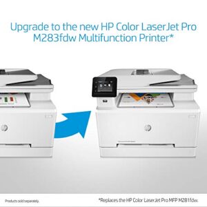 HP LaserJet Pro M281fdw All-in-One Wireless Color Laser Printer, Works with Alexa (T6B82A)