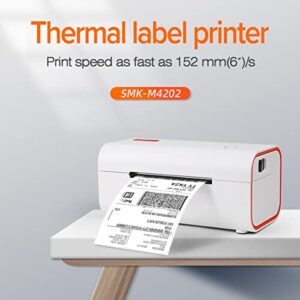 Fangtek Thermal Shipping Label Printer - Commercial Grade Direct Thermal High Speed Printer - Compatible with Amazon, Ebay, Etsy- 4×6 Thermal Printer