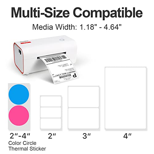 Fangtek Thermal Shipping Label Printer - Commercial Grade Direct Thermal High Speed Printer - Compatible with Amazon, Ebay, Etsy- 4×6 Thermal Printer