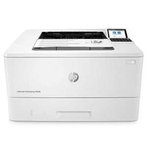 hp laserjet enterprise m406dn wired monochrome laser printer, black and white – print only – 2.7″ lcd, 42 ppm, 1200 x 1200 dpi, automatic duplex printing, usb, ethernet, cbmou printer cable