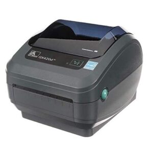 zebra gx420d thermal label barcode printer gx42-202410-000 (renewed)