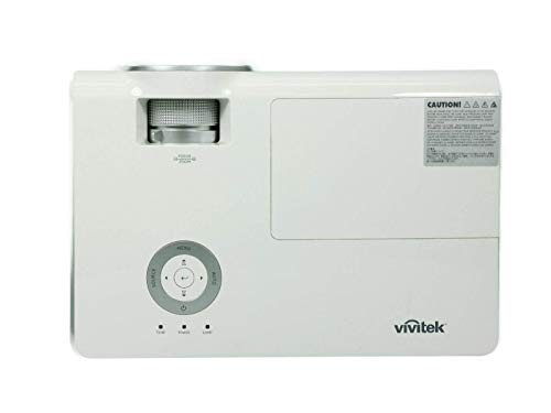 ViviTek D859 DLP Projector 3600 ANSI 3000:1 Contrast HD HDMI 1080i 3D-Ready (Renewed)