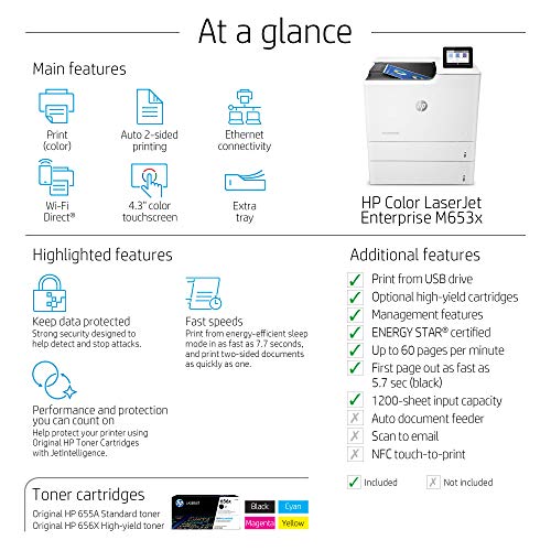 HP Color LaserJet Enterprise M653x