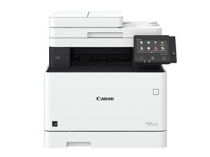 canon color imageclass mf733cdw – all in one, wireless, duplex laser printer (comes with 3 year limited warranty), amazon dash replenishment ready, white