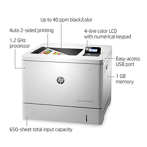 HP Color B5L25A#BGJ LaserJet Enterprise M553dn with HP FutureSmart Firmware