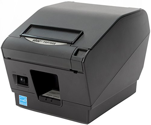 Star Micronics TSP743IIU USB Thermal Receipt Printer with Auto-cutter - Gray