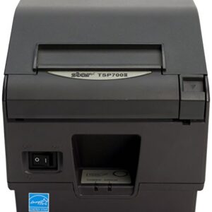 Star Micronics TSP743IIU USB Thermal Receipt Printer with Auto-cutter - Gray