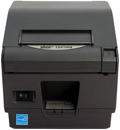 Star Micronics TSP743IIU USB Thermal Receipt Printer with Auto-cutter - Gray