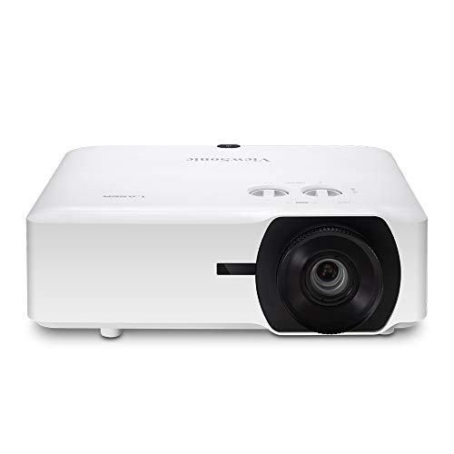 ViewSonic LS850WU 5000 Lumens WUXGA Networkable Laser Projector with One-Wire HDBT 1.6x Optical Zoom Vertical Horizontal Keystone and Lens Shift