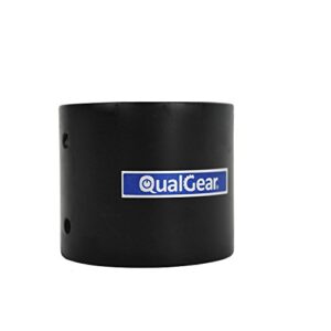 qualgear qg-pro-pm-pc-b pro-av 1.5″ npt threaded pipe connector projector accessory