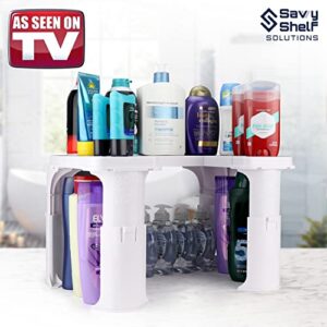 Spicy Shelf Expandable Under Sink Organizer and Storage I Bathroom Under the Sink Organizer Kitchen Under Sink Shelf I Cleaning Supplies Organizer Under Sink Storage I EXPANDABLE HEIGHT DEPTH & WIDTH