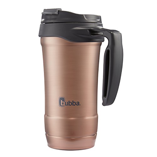 bubba Hero Dual-Wall Vacuum-Insulated Stainless Steel Travel Mug, 18 oz., Rose Gold